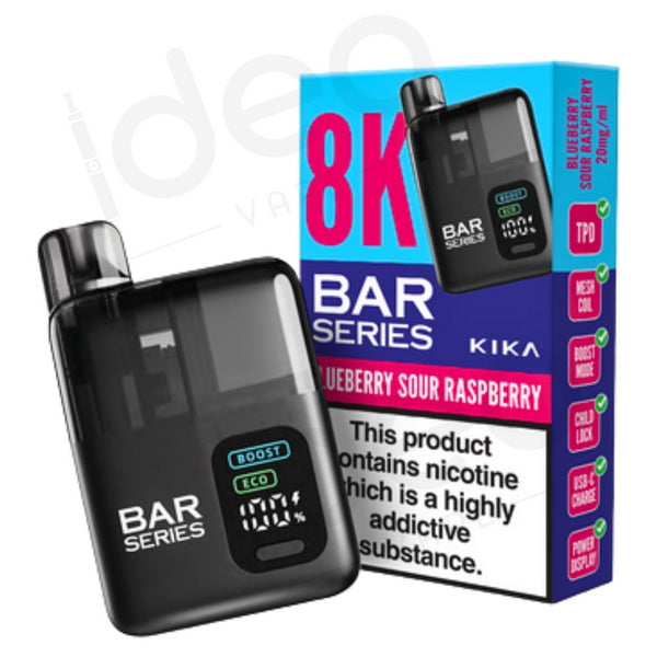 Bar Series Kika 8K Puffs Pod Kit | 10 Flavours