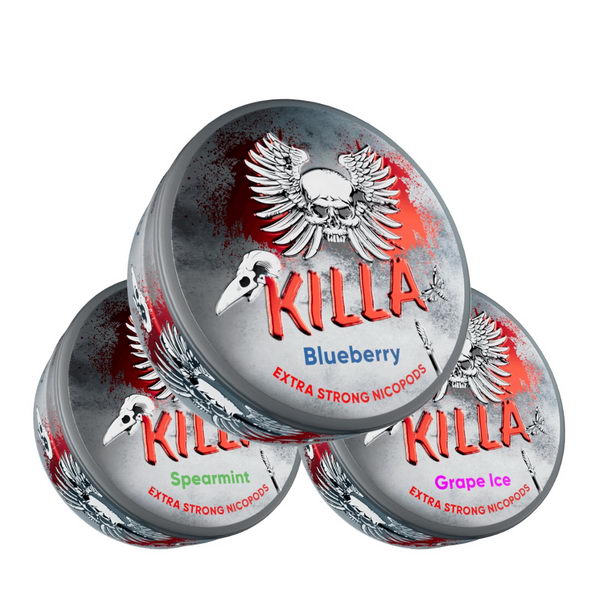 Killa Online Shop | Nicotine Pouches | From £1.99 - IDEA VAPE